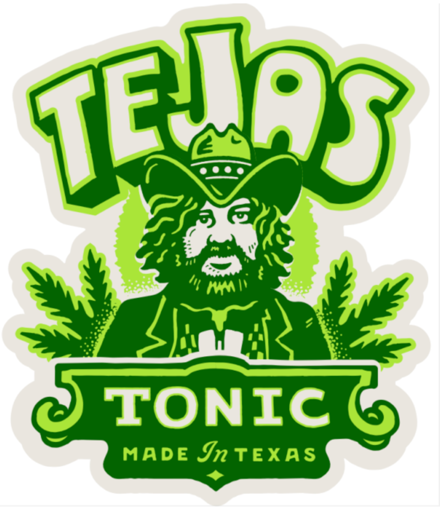 4" Cowboy Todd Die Cut Sticker – Tejas Tonic